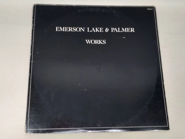 EMERSON LAKE & Palmer Works (Volume 1) Gatefold Double UK LP Vinyl ...