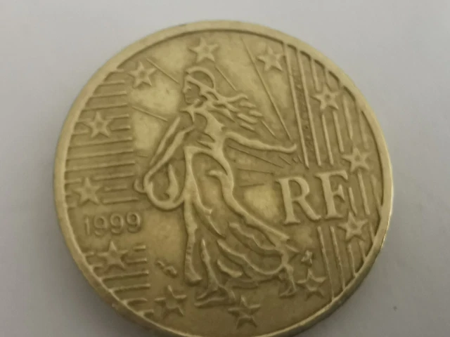 50 EURO CENT RF *République Francaise.* persönliche sammlung münzen von ...