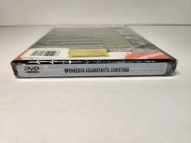 2003 SPONGEBOB SQUAREPANTS Christmas DVD Nickelodeon Viacom, Brand New ...