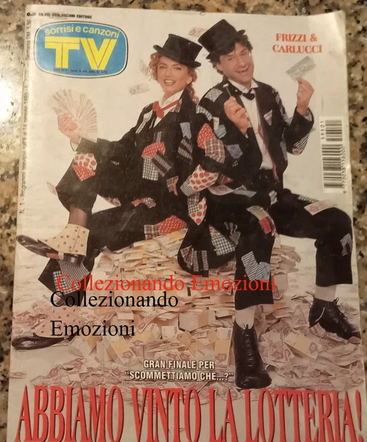 Tv Sorrisi E Canzoni N1 1995 Carlucci Frizzi Celentano Cocciante The