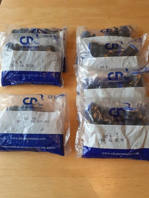 AIR LINE 16MM Pneumatic air line fittings (CDC) £104.68 - PicClick UK