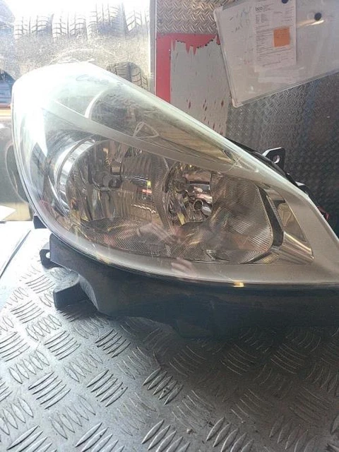 OPTIQUE AVANT PRINCIPAL droit (feux)(phare) RENAULT CLIO 3 EUR 60,00 - PicClick FR