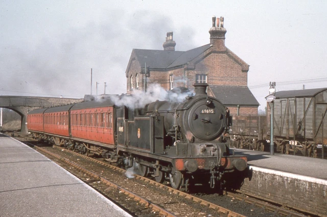 35MM RAILWAY SLIDE: COLOUR-RAIL: BRE 177: CLASS N7: 69695 £2.00 ...