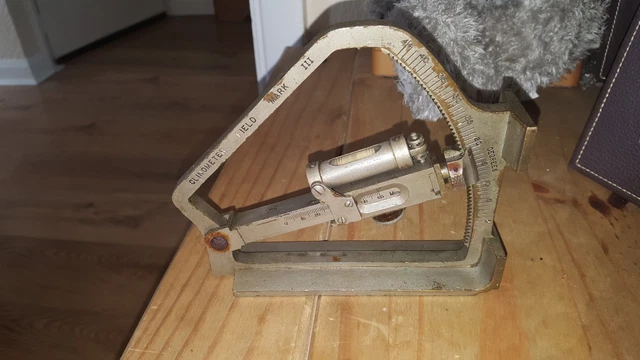 VINTAGE WW1 CLINOMETER Field Mark 3. Dated 1914 £42.00 - PicClick UK