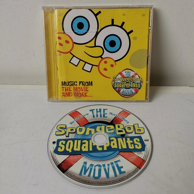 SPONGEBOB SQUAREPANTS MOVIE - Music From Film CD Sire 2004 Various ...