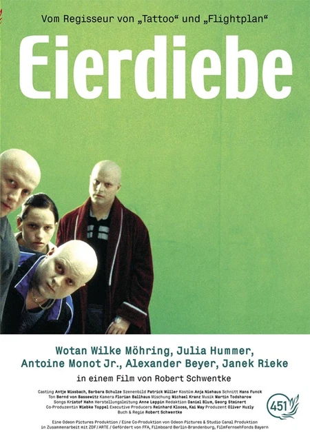 EIERDIEBE (NEUAUFLAGE) (DVD) Wotan Wilke Möhring Janek Rieke Antoine ...