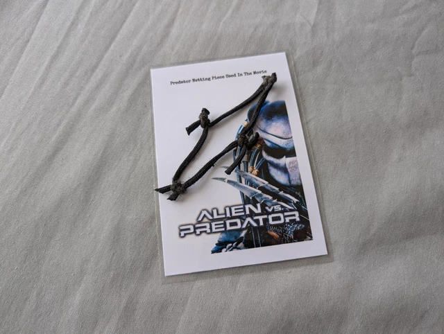 ALIEN VS PREDATOR Screen Used Movie Prop Film TV COA Rare EUR 1,19 ...