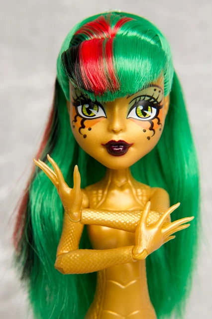 MONSTER HIGH DOLL Jinafire Long Freak Du Chic Custom Filled Lip OOAK ...