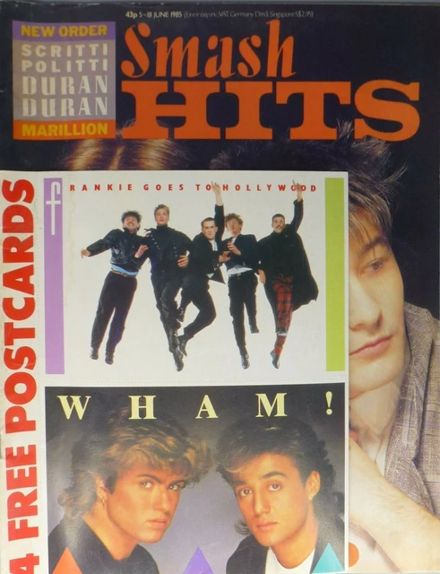 SMASH HITS POP Magazin June 1985 New Order, China Crisis .... + 4 ...