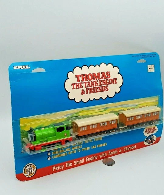 ERTL THOMAS FRIENDS Train Tank Engine NEW - Percy Annie & Clarabel ...