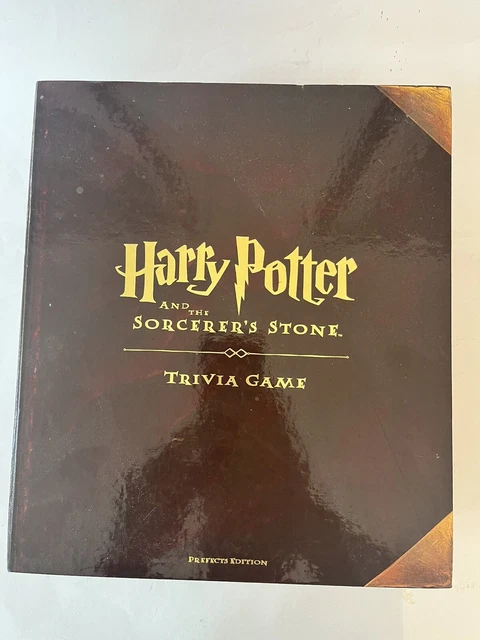 HARRY POTTER AND the Sorcerer's Stone Trivia Game Prefects Edition £14. ...