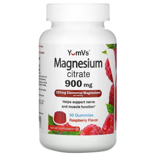 MAGNÉSIUM CITRATE 900 MG 90 Gummies Par Yum-V's EUR 31,72 - PicClick FR