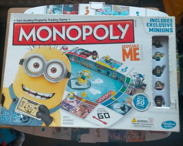 DESPICABLE ME MONOPOLY board game complete £15.80 - PicClick UK