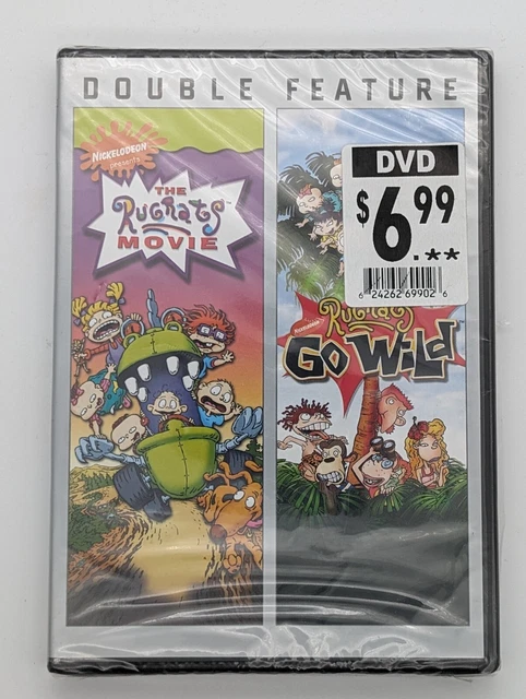 THE RUGRATS MOVIE Rugrats Go Wild Double Feature Nickelodeon DVD New ...