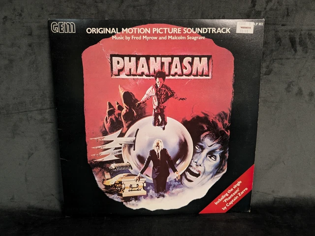 PHANTASM ORIGINAL SOUNDTRACK Vinyl GEM Records 1979 LP GEMLP 102 £42.00 ...
