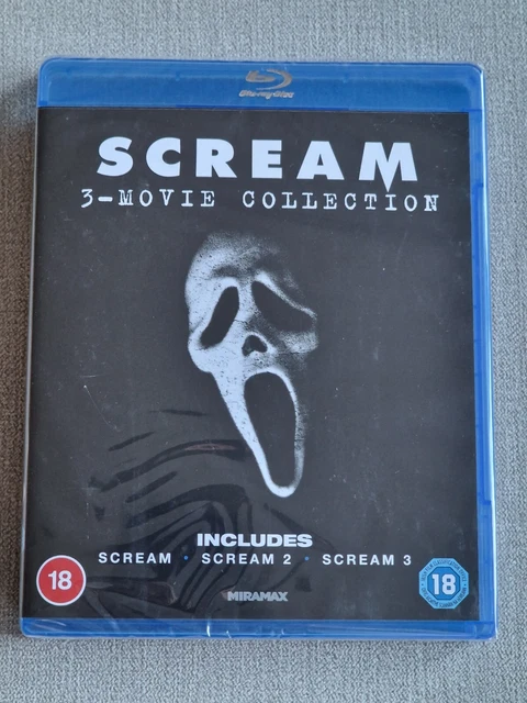 SCREAM 1 2 3 Movie Collection - Blu-ray - Region B - UK EUR 13,98 ...
