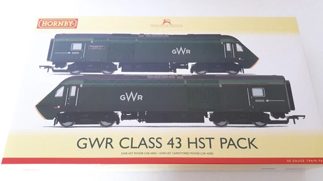 HORNBY R3685 GWR Great Western HST Class 43 Train Pack Meningitis Trust ...