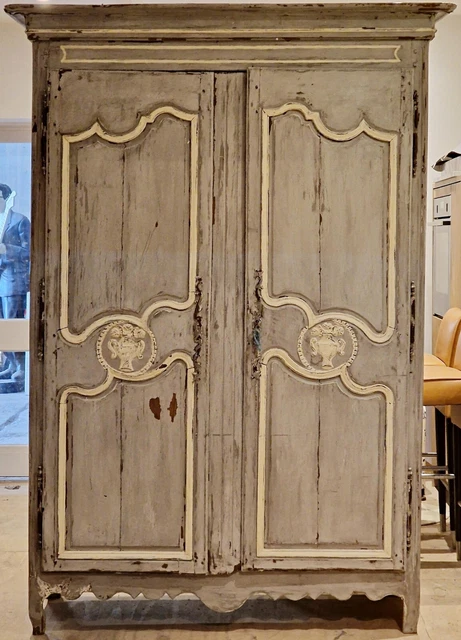 ANTIQUE EARLY 20TH Century French Oak Double Armoire - lovely item £975 ...