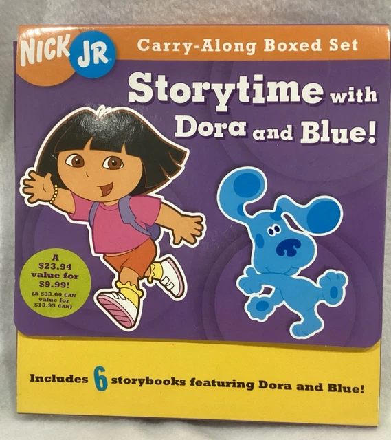 STORYTIME WITH DORA and Blue (Nick JR Carry-Along Boxed Set) - 8 ...