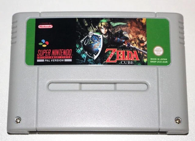 *PAL VERSION* THE Legend of Zelda 3 Cube English Game For SNES £29.69 ...