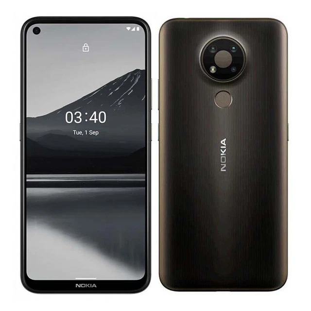 NOKIA 3.4 DÉBLOQUÉ TA-1285 64GB 3GB 13MP 4000 MAH Charbon Android 10 ...