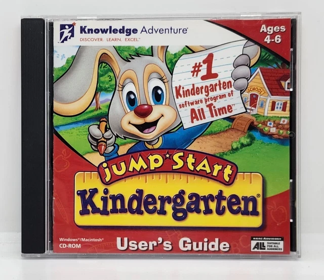 JUMPSTART KINDERGARTEN / Knowledge Adventure (1998 Cd-Rom) Windows ...