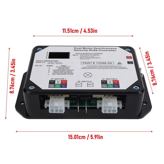 HOT SLIDE CONTROLLER Dual Synchronous Velocity Replacement Slide ...