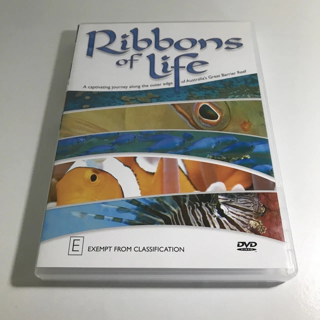 RIBBONS OF LIFE DVD Region 4 PAL Australian Great Barrier Reef ...