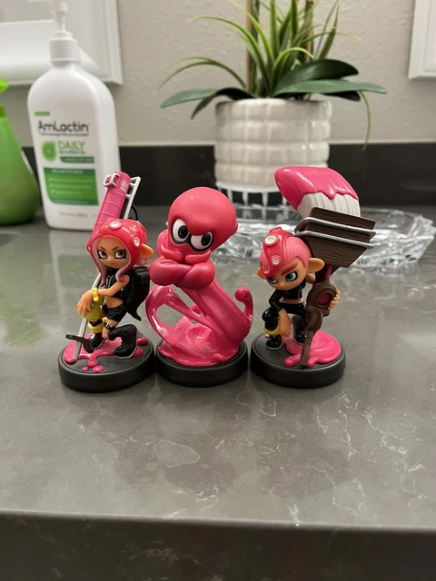 NINTENDO SPLATOON SERIES Octoling Amiibo 3 Figure Pack $35.00 - PicClick