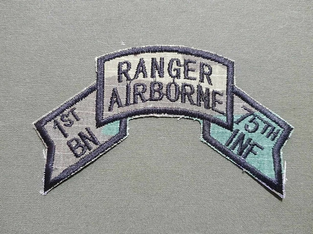 US ARMY RANGER Scroll 1st BN 75th Infantry RDF - ! EINZELSTÜCK ! EUR 13 ...
