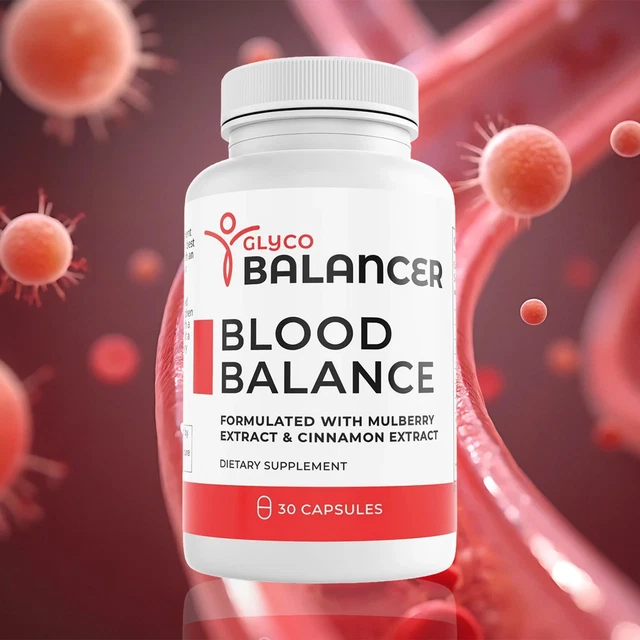 GLYCO BALANCER BLOOD Balance Health Support Dietary Supplement 30 ...