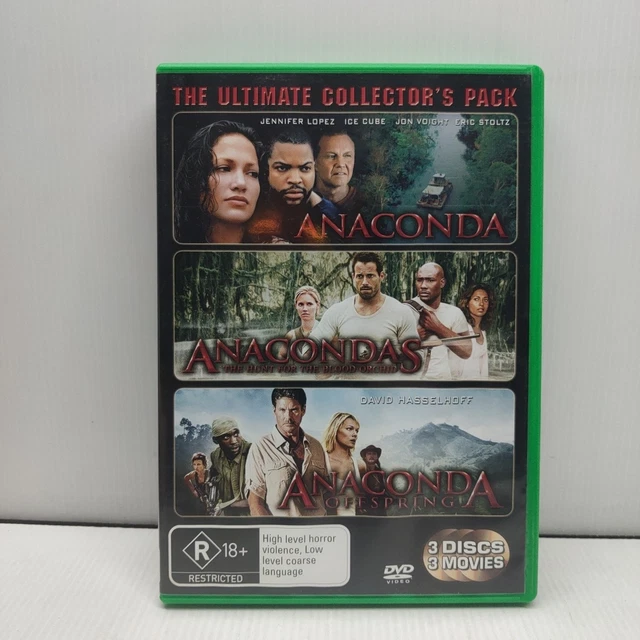 ANACONDA / ANACONDAS / Anaconda: Offspring [Trilogy] (DVD, R4, 1997, 3 ...