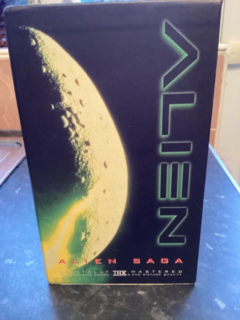 THE ALIEN SAGA (Box Set) (VHS/DM, 1990's) Very good £4.99 - PicClick UK