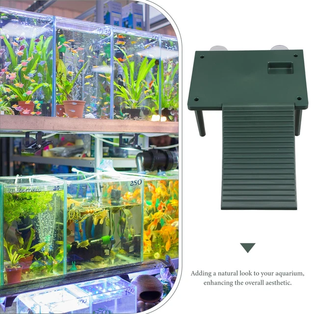 TURTLE BASKING PLATFORM With Suction Cups Floating Aquatic Turtles Dock ...
