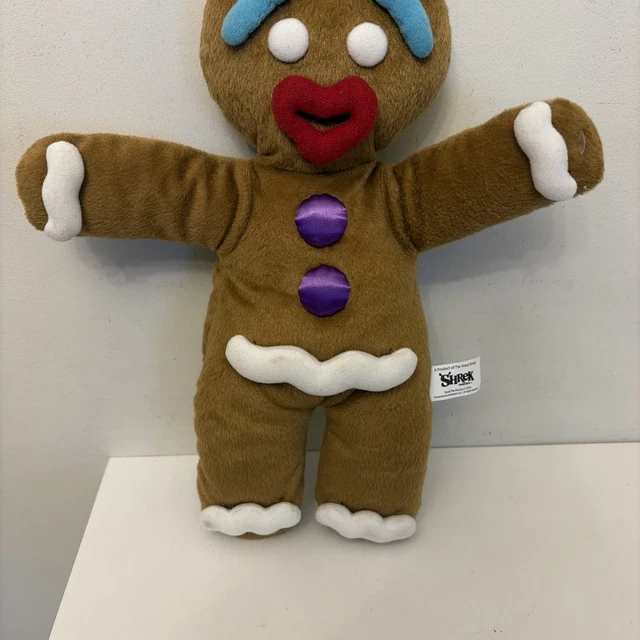 DREAMWORKS SHREK THE Musical Gingerbread Man Soft Plush Hand Puppet 13 ...