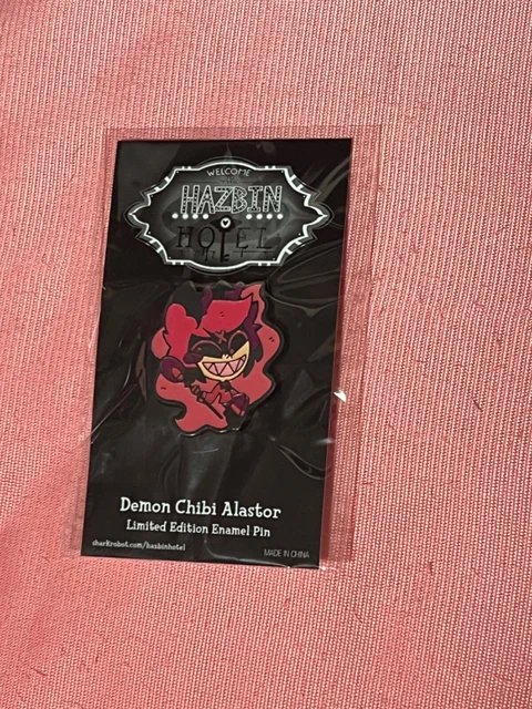 Hazbin Hotel Demon Chibi Alastor Enamel Pin 2021 Limited Edition £60 95