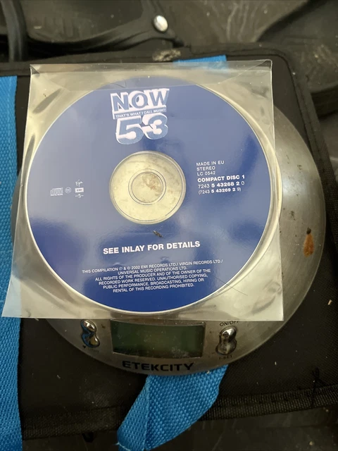 NOW THATS WHAT i call music 53 cd disc only £3.00 - PicClick UK