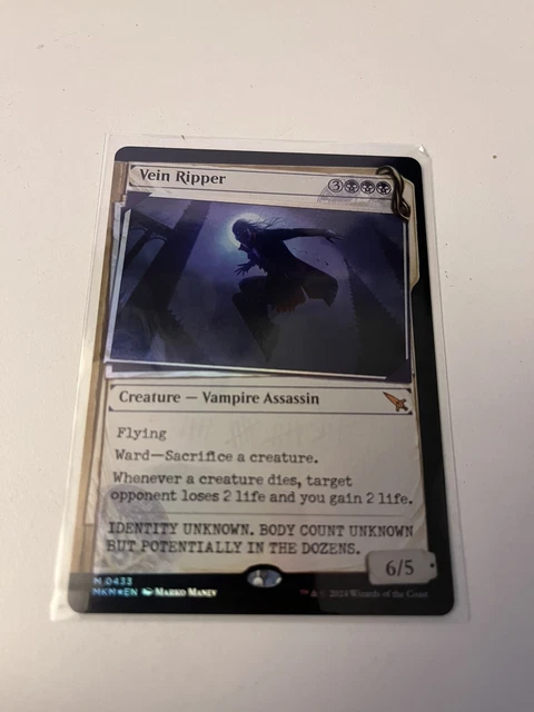 MTG VEIN RIPPER Foil MKM Showcase Ink English Version Invisible £74.95 ...