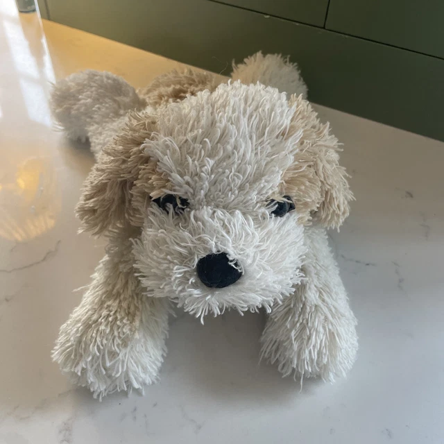 VINTAGE GIFTWORKS 12” 30Cm Junction 18 J18 Beige Brown Puppy Dog Soft ...