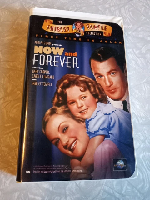NOW AND FOREVER (VHS 1996 clamshell) Shirley Temple & Gary Cooper MCA/UNIVERSAL EUR 0,90 ...