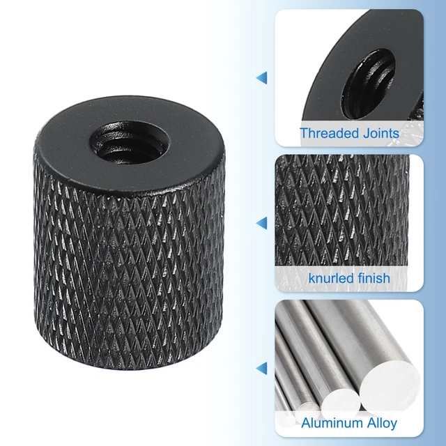 TRIPOD SCREW ADAPTER 1/4" Female to M6 Female Tripod Nut Camera Mount ...