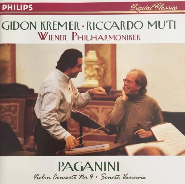 GIDON KREMER PLAYS Paganini, Wiener Philharmoniker, Niccolò Paganini ...