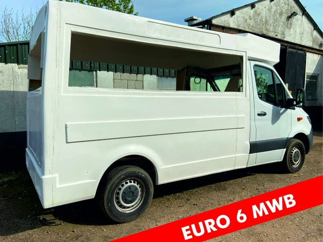 2020 MERCEDES SPRINTER with Ice Cream Van Body & Windows £21,995.00 ...