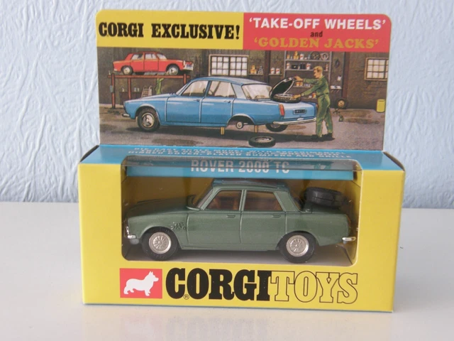CORGI MODEL CLUB replica Corgi Toys no 275 Rover 2000 TC $86.08 ...