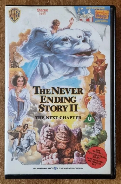 THE NEVER ENDING Story Part 2 VHS PAL Video Tape The Next Chapter Ex ...