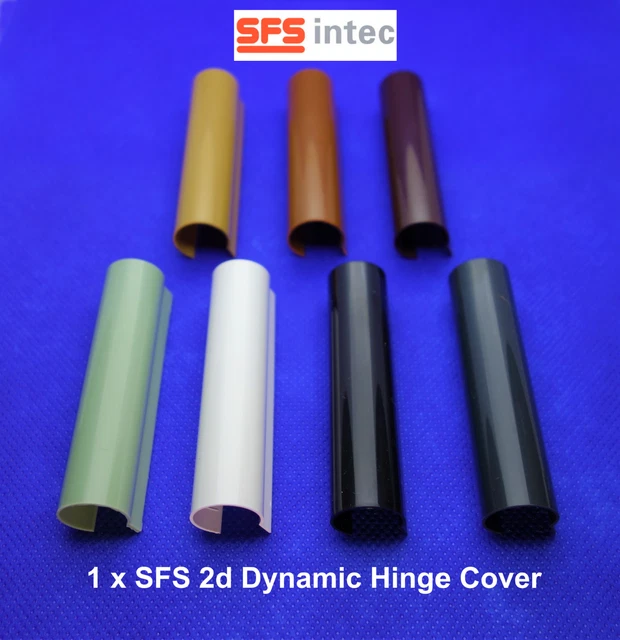 1 X SFS INTEC 2d DYNAMIC Centre Hinge Covers for uPVC Doors, *MULTIBUY ...