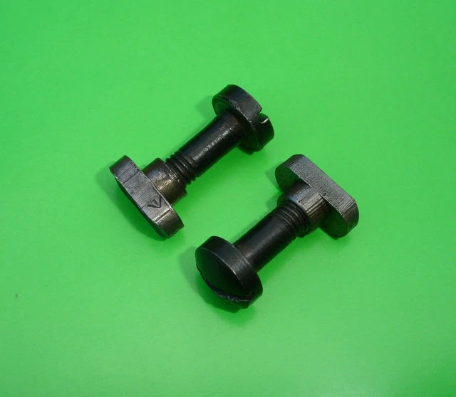 2 UNISSUED Lee Enfield No1 SMLE Nose Cap Screws And Nuts Part No BB0728 ...