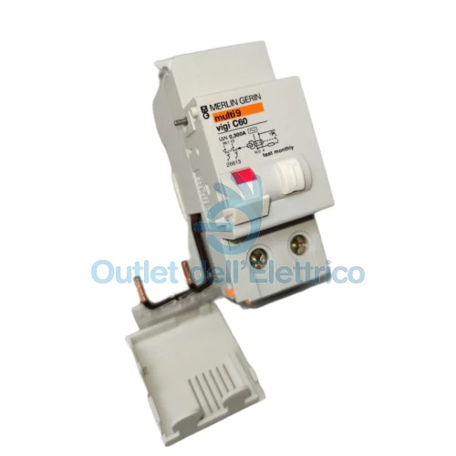 MERLIN GERIN 26616 Bloc Différentiel 2P Max 63A 0,3A AC 2 Modules C60 ...