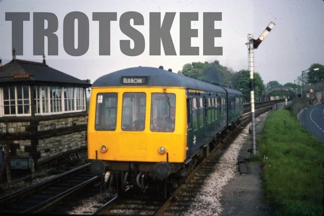 35MM SLIDE BR British Railways Diesel DMU Class 108 M56235 1978 ...