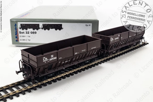 LS MODELS 32089 Ensemble De 2 Wagons Transport Minéraux Type Fal ...